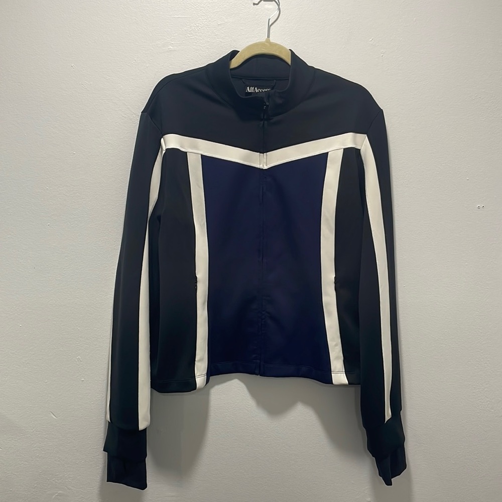 All Access Bandier Black Workout Jacket - Gem